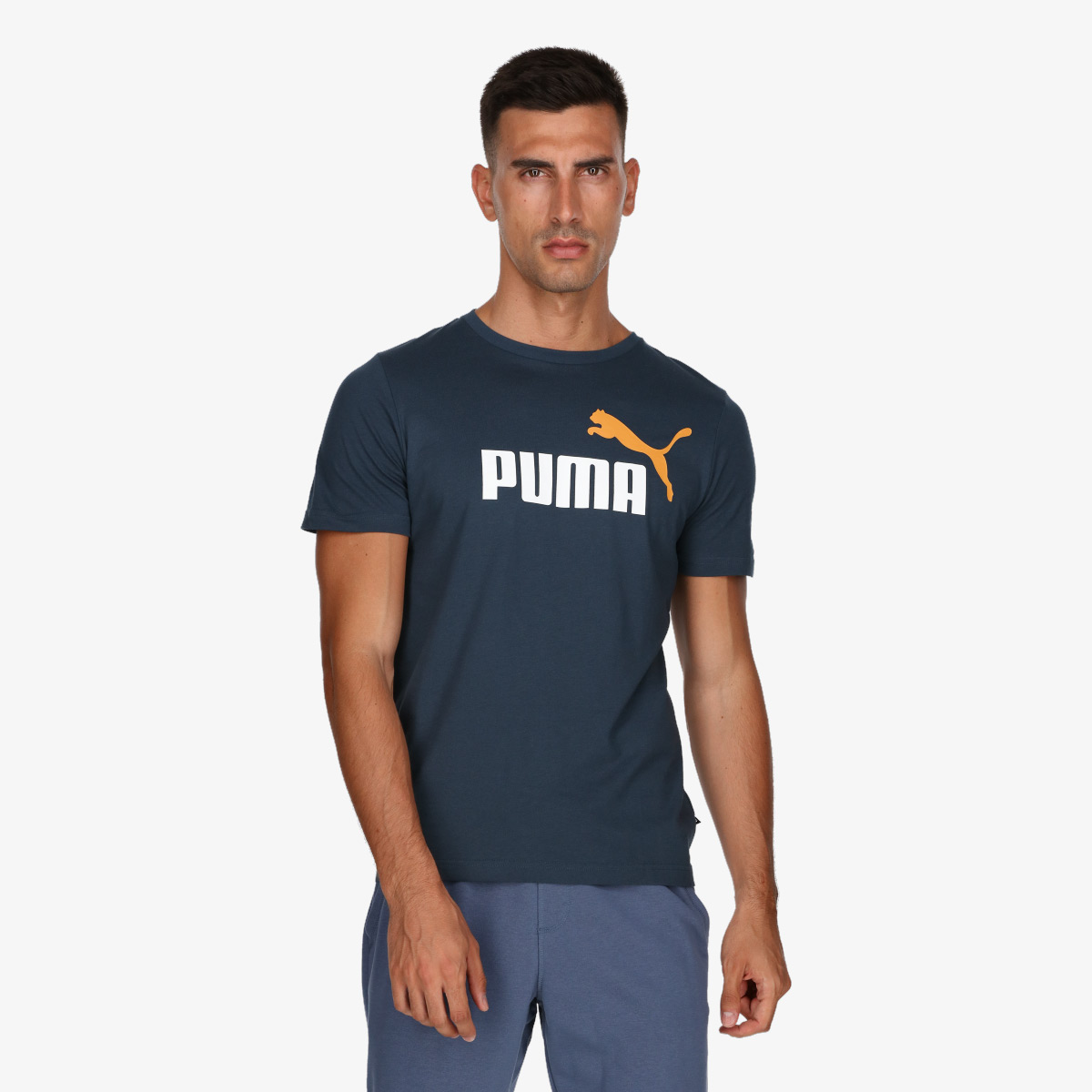 Puma PUMA ESS+ 2 Col Logo Tee | Спортни обувки, дрехи, оборудване